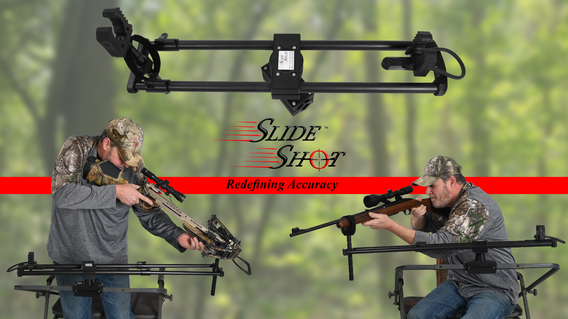 Slide Shot Shooting Rest for Rifles & Crossbows by Demonic Buck – Slide ...